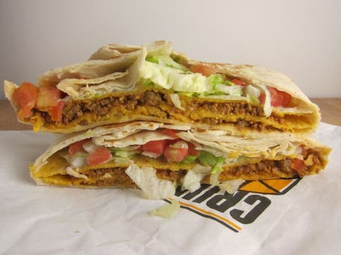 Taco Bell Triple Crunchwrap Nutrition Facts | Besto Blog