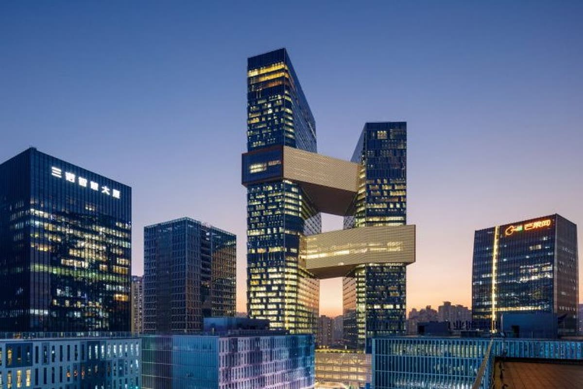 Edificios De La Ciudad Linux Mint