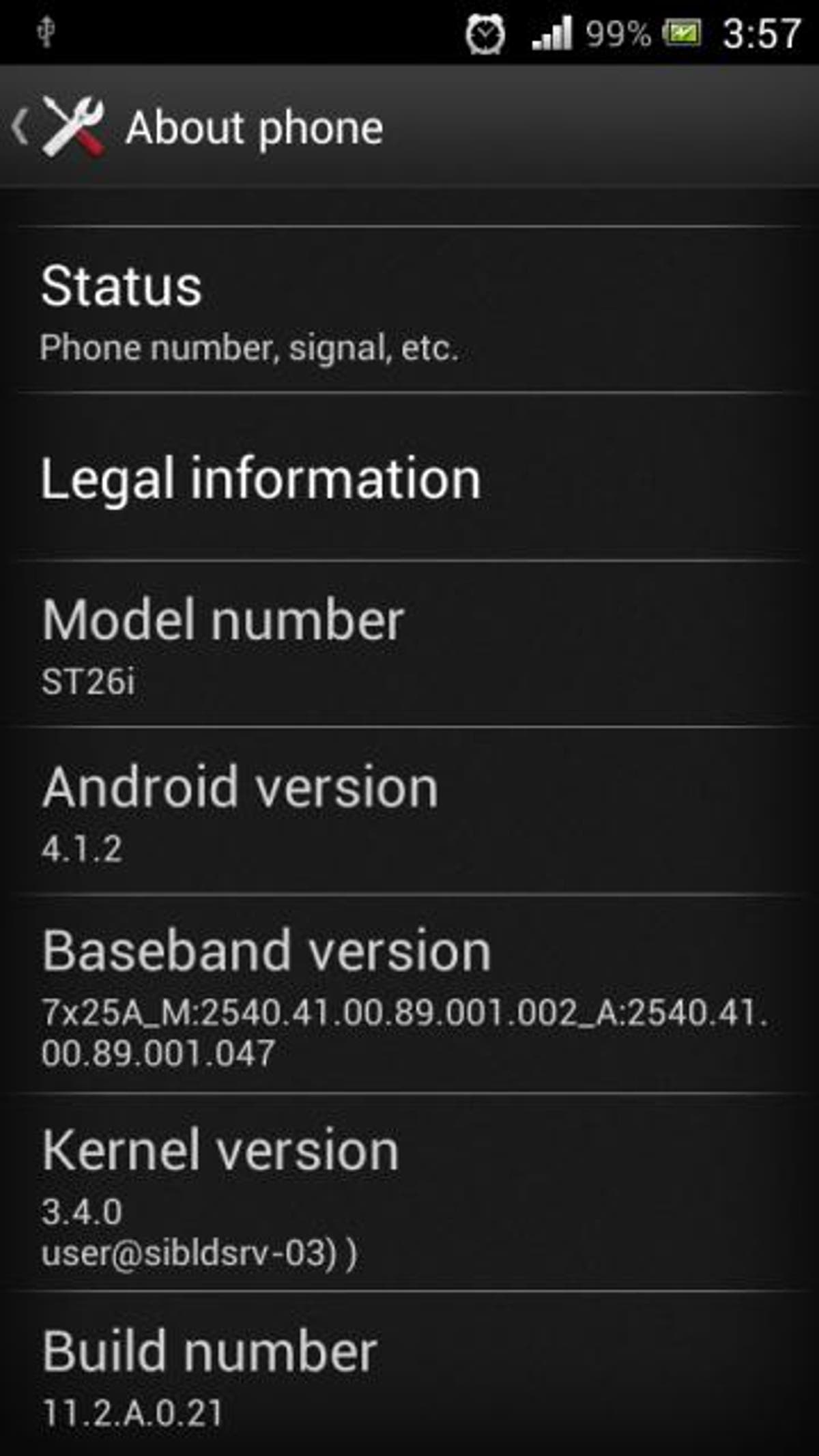 Jelly Bean Android Screenshots
